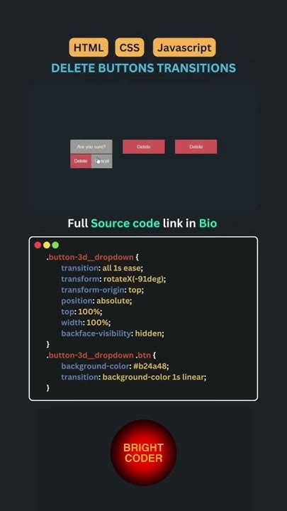 Button Style Using Html Css And Javascript Coding Css Webdevelopment