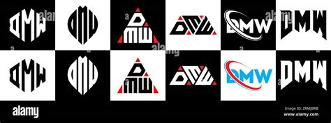 Dmw logo design hi-res stock photography and images - Alamy