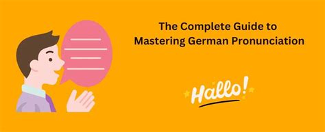 Tips For Improving Your German Pronunciation