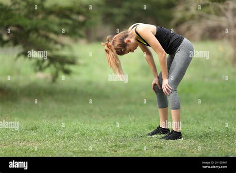 Exhausted Runner Hi Res Stock Photography And Images Alamy