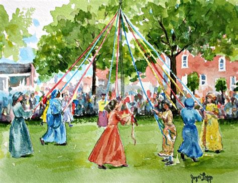 Maypole Painting At Explore Collection Of Maypole