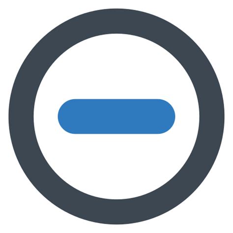 Minus Remove Subtract Icon Download On Iconfinder