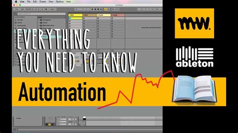 Automation Everything You Need To Know Ableton Live Manual 32 Youtube