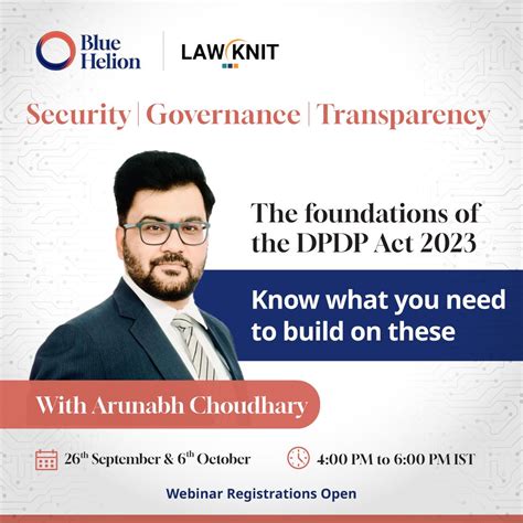 Blue Helion Partners On Linkedin Analysis Of Dpdpa 2023