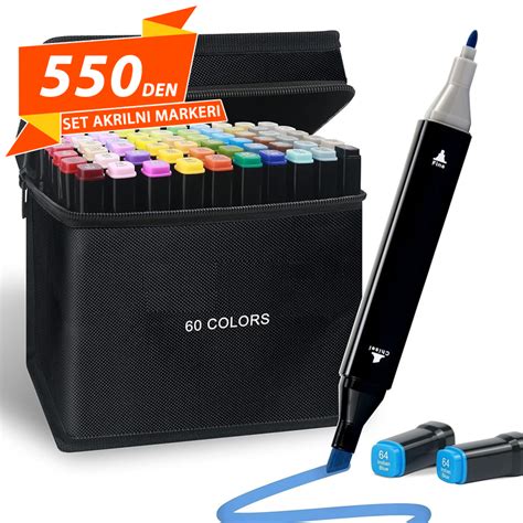 Set 60 Akrilni Markeri Spx Mk
