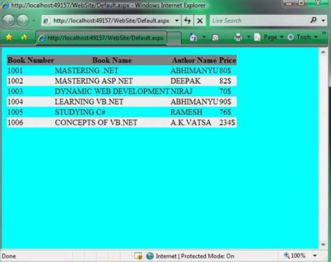 Repeater Control In ASP Net Part 2