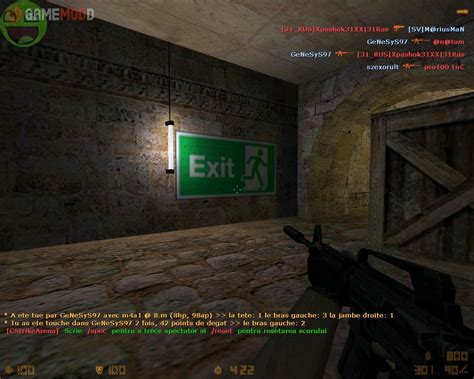 Exit Sign Logo CS 1 6 Sprays GAMEMODD