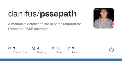 Github Danifuspssepath A Module To Detect And Setup Paths Required