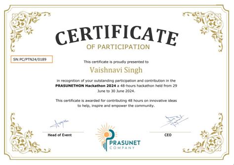 Vaishnavi Singh On Linkedin Were Thrilled To Announce Our Achievement In The Recent Hackathon