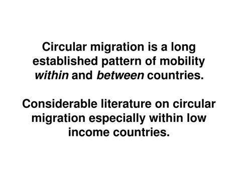 Ppt Circular Migration And Enhanced Mobility Powerpoint Presentation