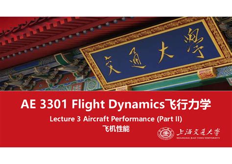 Lecture 3 Aircraft Performance Part 2 09292024 Ae 3301 Flight