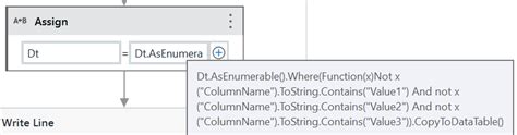 Linq Where Query For Filtering Datatable Studio Uipath Community Forum