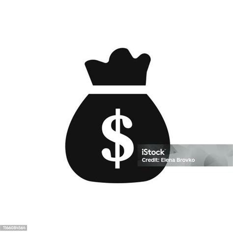 흰색 배경에 격리 된 돈 가방 아이콘입니다 벡터 그림입니다 오래된에 대한 스톡 벡터 아트 및 기타 이미지 오래된 Championship 가방 Istock