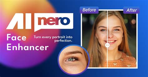 Nero AI Face Enhancer Online Portrait Retouching Photo Repair