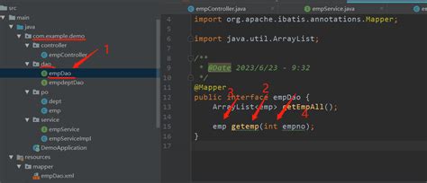 idea的创建与使用mapper映射文件，以及一些使用 lwmm 博客园