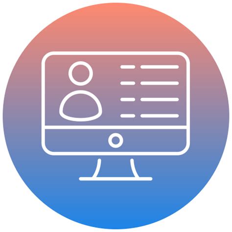 Digital Assistant Generic Gradient Fill Icon