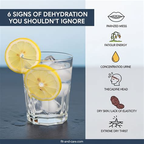 6 Signs Of Dehydration You Shouldnt Ignore Fit And Care
