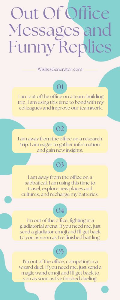 80 Out Of Office Messages And Funny Replies