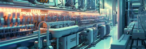 A Circuit Board Manufacturing Line With Machines Precisely Placing And Soldering Tiny Electronic