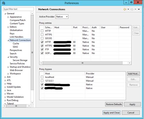 Proxy Problem In Talend Open Studio For Esb 721 Qlik Community