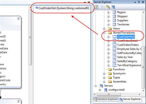 Linq To Sql Parte 6 Obtener Datos Con Procedimientos Almacenados