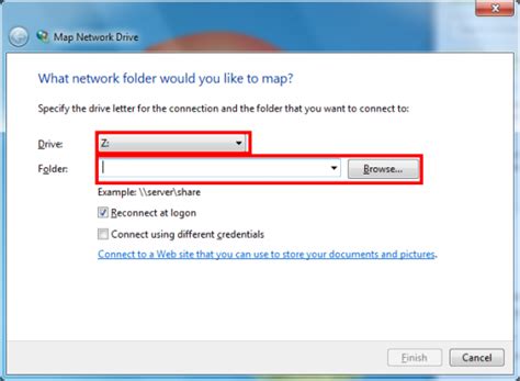 Map Network Drive In Windows 7 Sctechy
