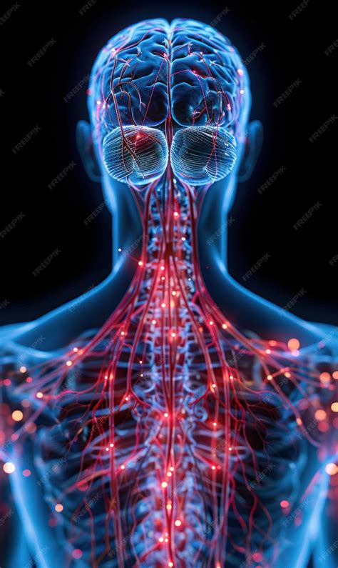 Premium Photo Neural Pathways Nervous System Delving Into The