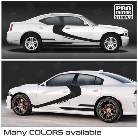 Dodge Charger 2006 2023 Stormtrooper Side Accent Stripes Decals