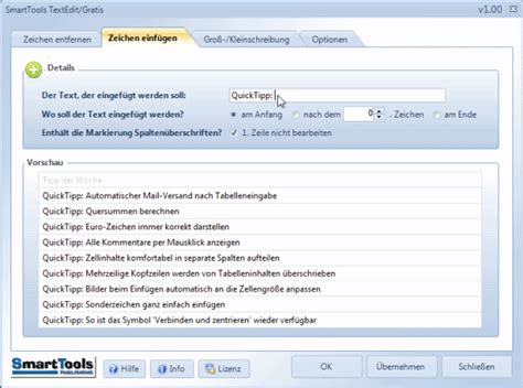 Add In World Smarttools Textedit Für Excel 2010 32 64 Bit 2007 2003 Und