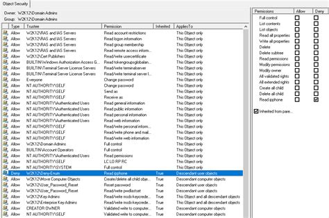 deny read on attribute but users still can view microsoft qanda