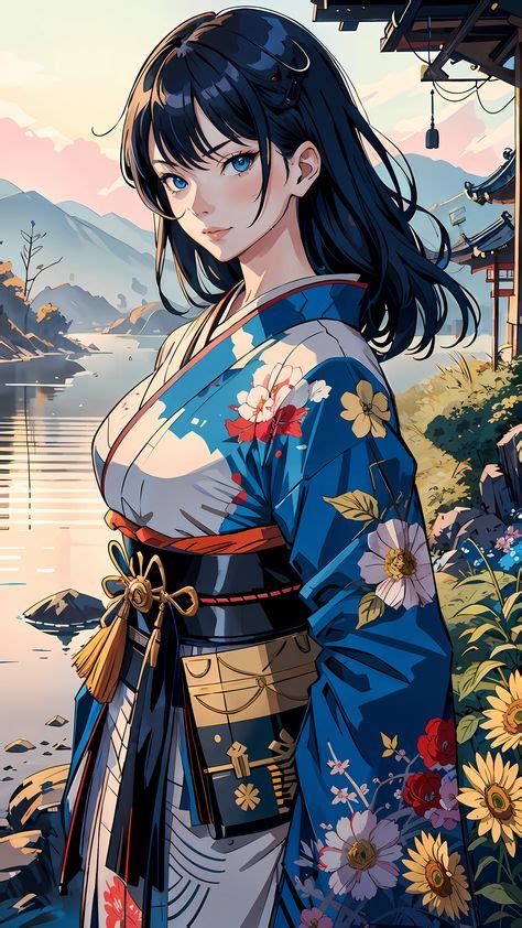 Anime Female Kimono