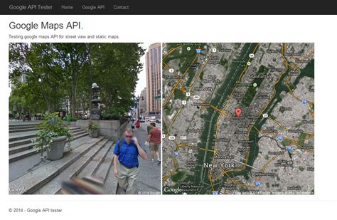 Asp Net Mvc And Google Street View Static Maps Api S