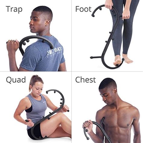 Body Back Buddy Classic Usa Made Handheld Full Body Massage Cane