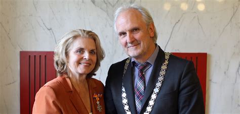 Nelleke Van Der Krogt Ridder In Orde Oranje Nassau