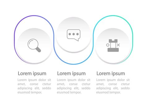 Premium Vector Strategic Communication Infographic Chart Design Template