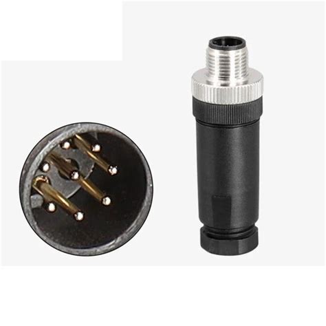 Suchenmy M12 Aviation Plug 4 5 8 Pin Male Female Socket M12 Sensor Connector A Type Sensor