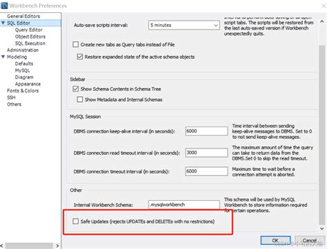 【mysql】error Code 1175 You Are Using Safe Update Mode And You Tried