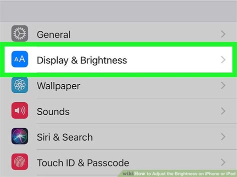 How To Adjust The Brightness On Iphone Or Ipad 8 Steps