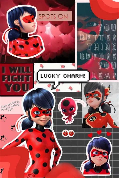 Download Cute Miraculous Ladybug Cool Collage Picture
