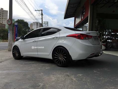 Hyundai Elantra Com Rodas Aro 20 Carros Dub