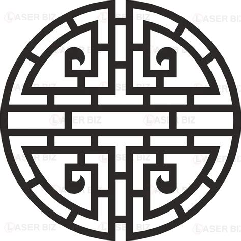 Четыре благословения, китайский талисман удачи » maket.LaserBiz.ru ...