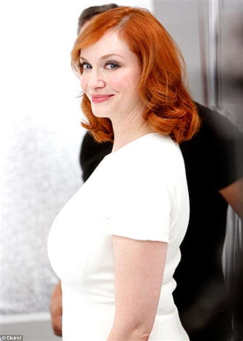 Christina Hendricks Transforms Into A Blonde Bombshell Blonde