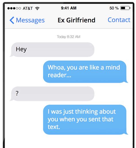 Ex Girlfriend Texts