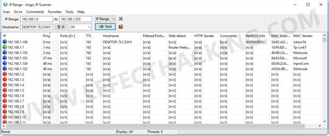Angry IP Scanner A Fast Network Scanning Tool