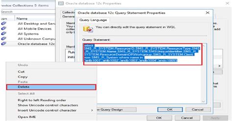 sccm dynamic collection query update known issue htmd blog
