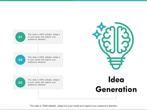 Idea Generation Knowledge Ppt PowerPoint Presentation Pictures Infographic