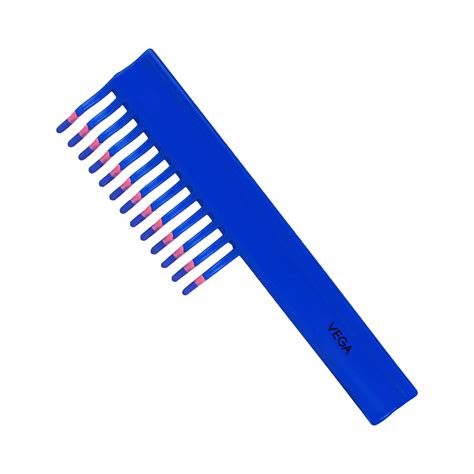 Buy Vega Shampoo Comb Indias No1 Hair Comb Brand With Wide Tooth Blue