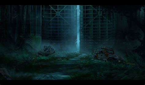 Jurassic Park Raptor Fences Travis Lacey Artofit