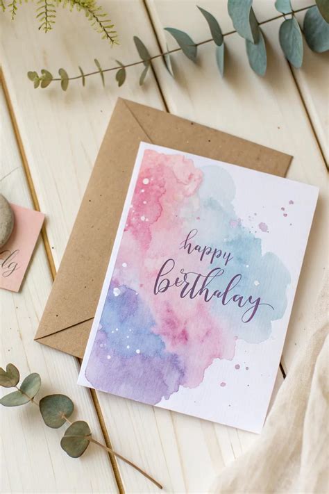19 Creative Aesthetic Birthday Card Ideas Moss And Twine