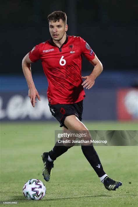 Berat Djimsiti Of Albania In Action During The Fifa World Cup 2022